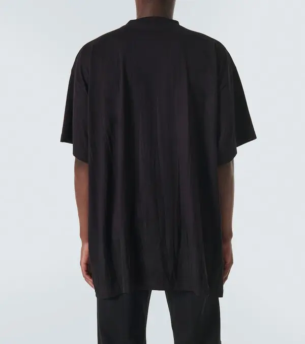 Balenciaga Metal Bb Cotton Jersey T-shirt