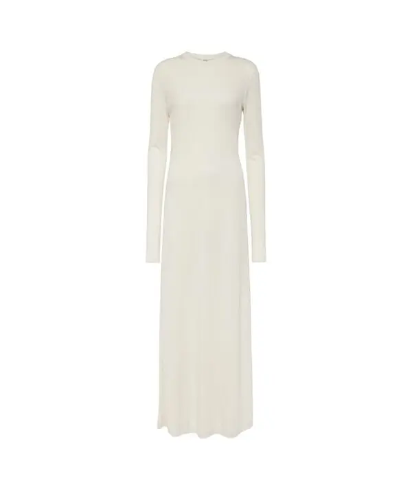 TOTEME Jersey Maxi Dress - White