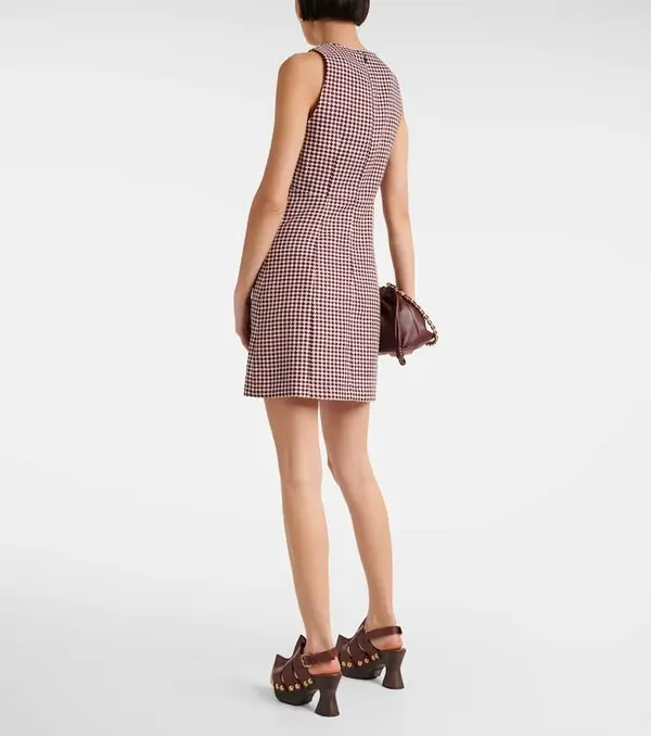 Etro Checked Minidress