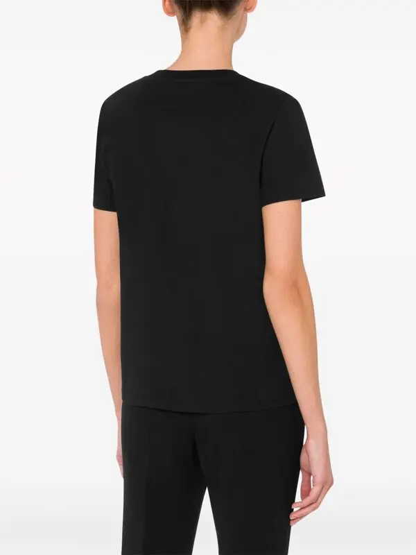 Moschino Teddy Bear Print T-shirt - Black