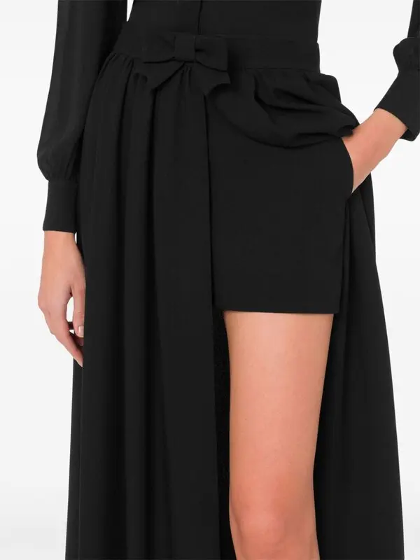 Moschino Pleated Asymmetric Skort