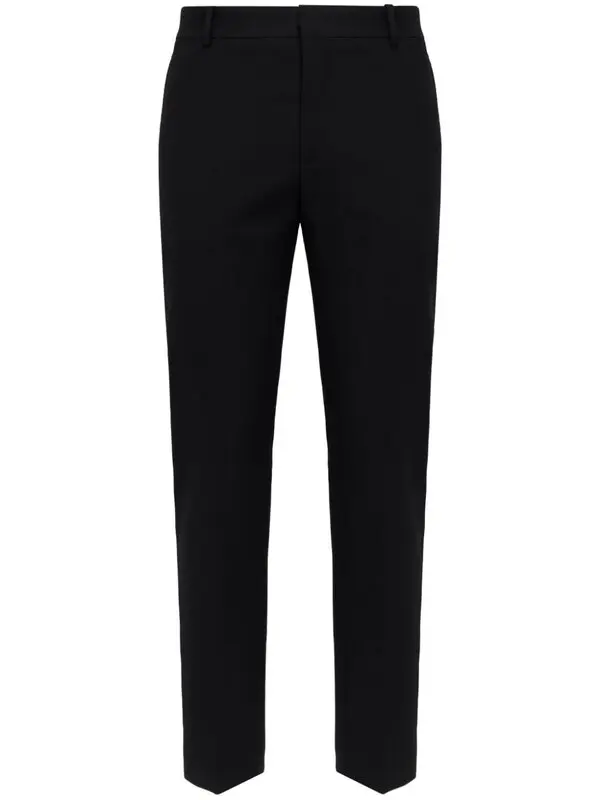 Alexander McQueen Tailored Cigarette Trousers - Black