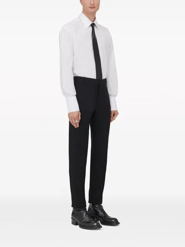 Alexander McQueen Tailored Cigarette Trousers - Black