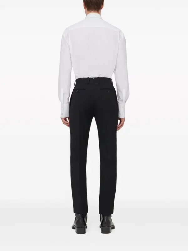Alexander McQueen Tailored Cigarette Trousers - Black