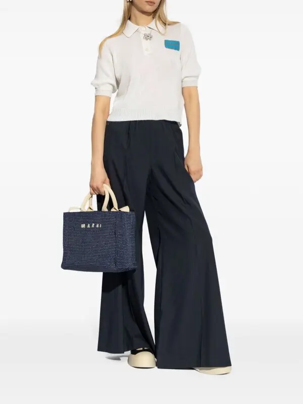 Marni Wide-leg Trousers - Blue