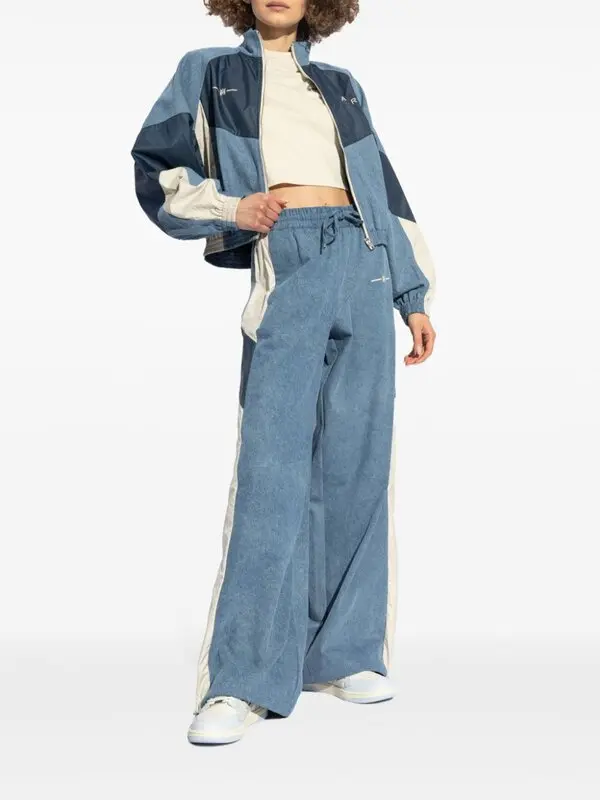 Amiri Embroidered Logo Crop Top