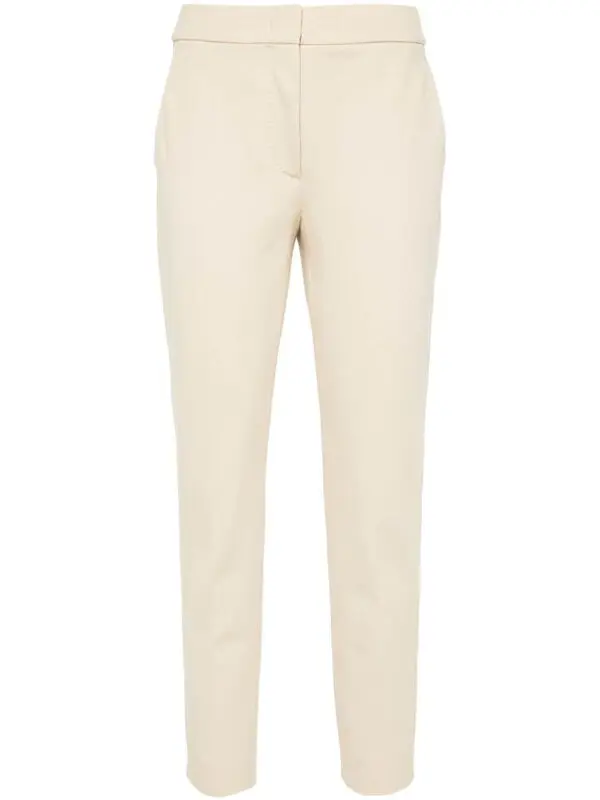 Max Mara Pegno Cropped Trousers - Neutrals