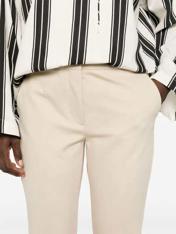 Max Mara Pegno Cropped Trousers - Neutrals