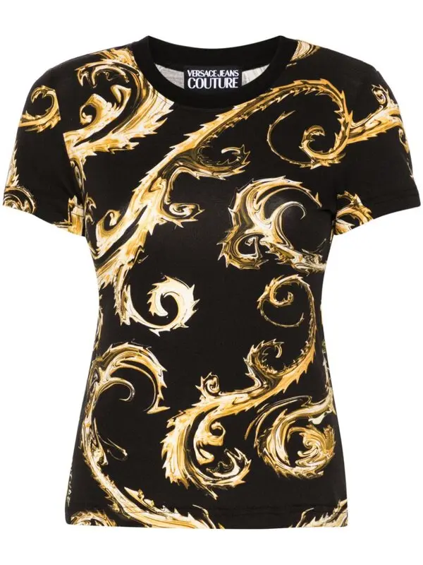 Versace Chromo Couture T-shirt - Black