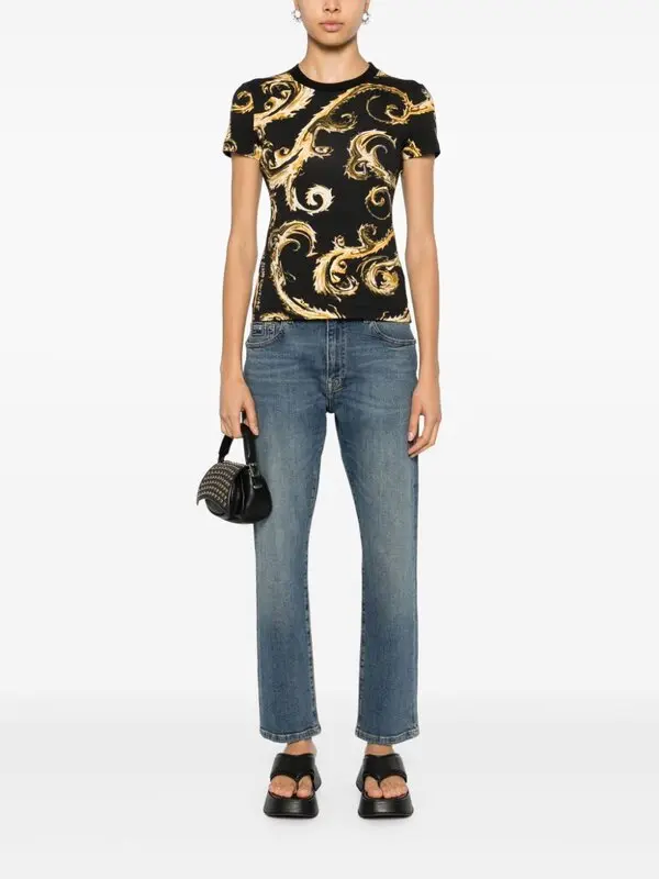 Versace Chromo Couture T-shirt - Black