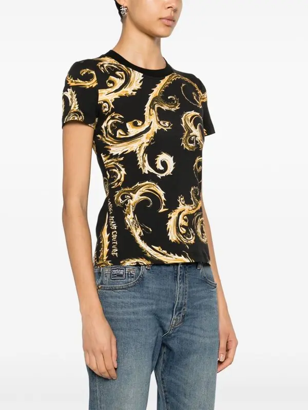 Versace Chromo Couture T-shirt - Black