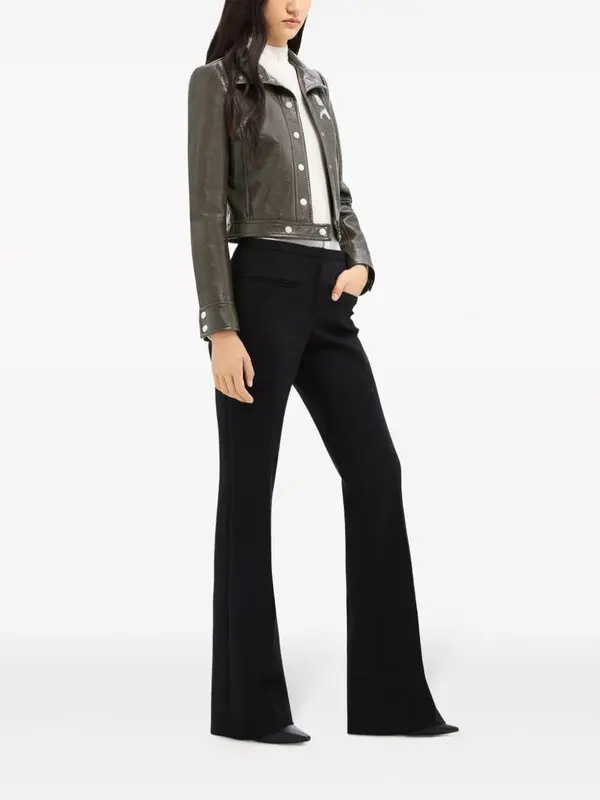 COURREGES Reedition Vinyl Appliqué-logo Jacket - Grey