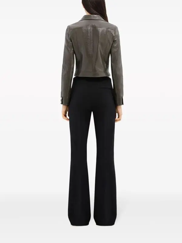 COURREGES Reedition Vinyl Appliqué-logo Jacket - Grey