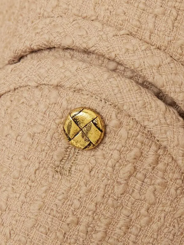 BLAZÉ MILANO Gliss Wool-blend Bouclé-tweed Jacket - Neutrals