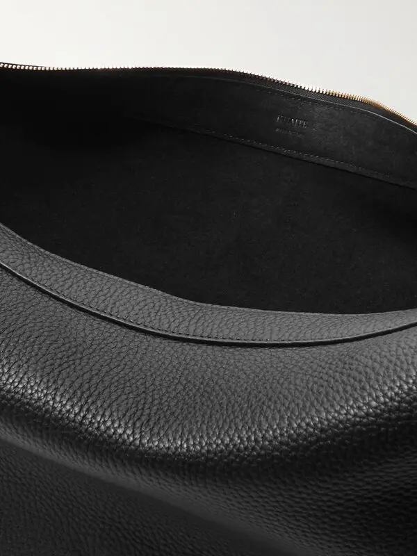 Khaite Augustina Textured-leather Shoulder Bag