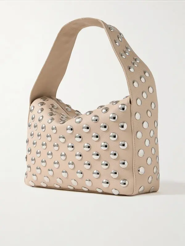 Khaite Elena Large Studded Shoulder Bag
