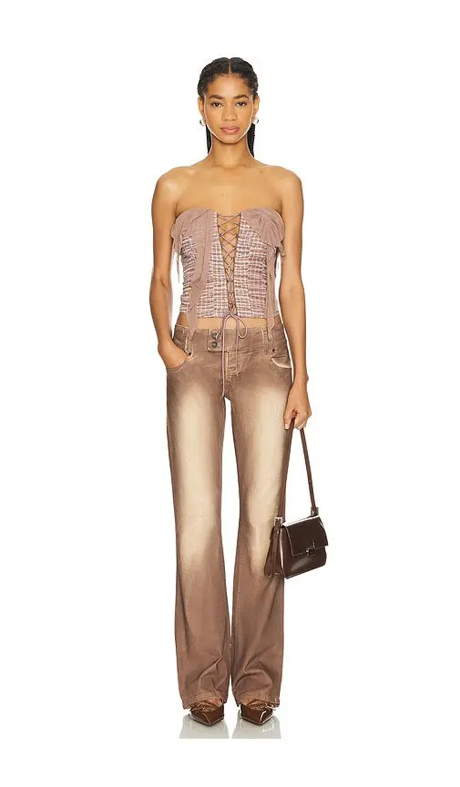 JADED LONDON Slim Stretch Bootcut Jeans
