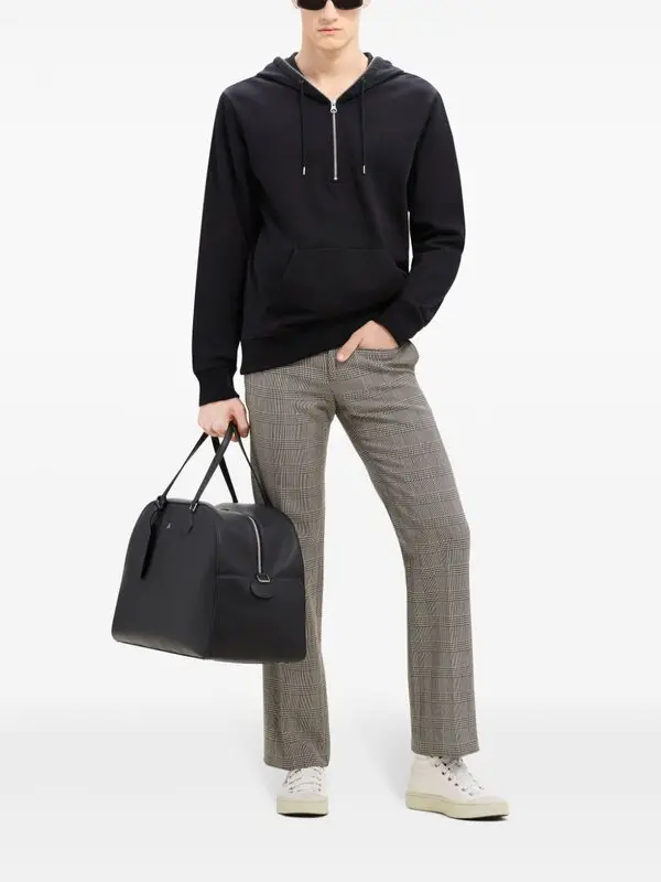 COURREGES Zipped Fleece Hoodie