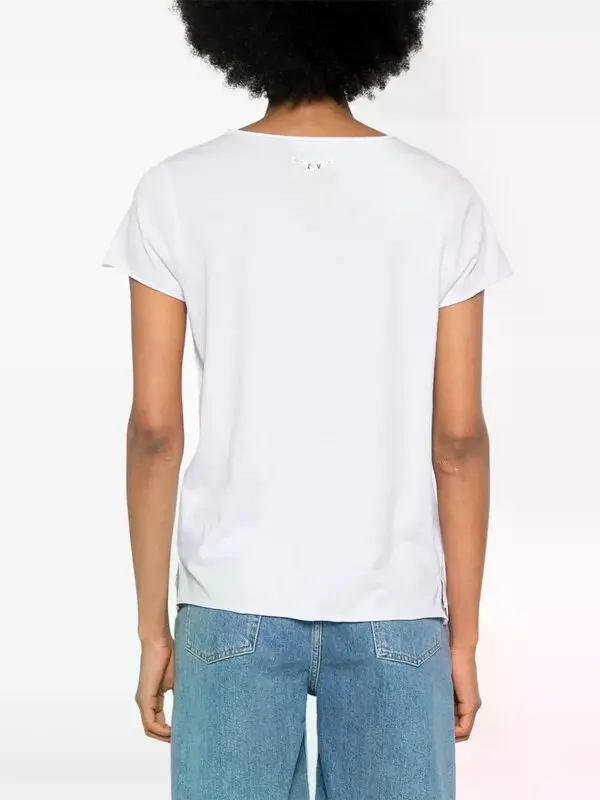 Zadig&Voltaire Rhinestone-embellished T-shirt - White