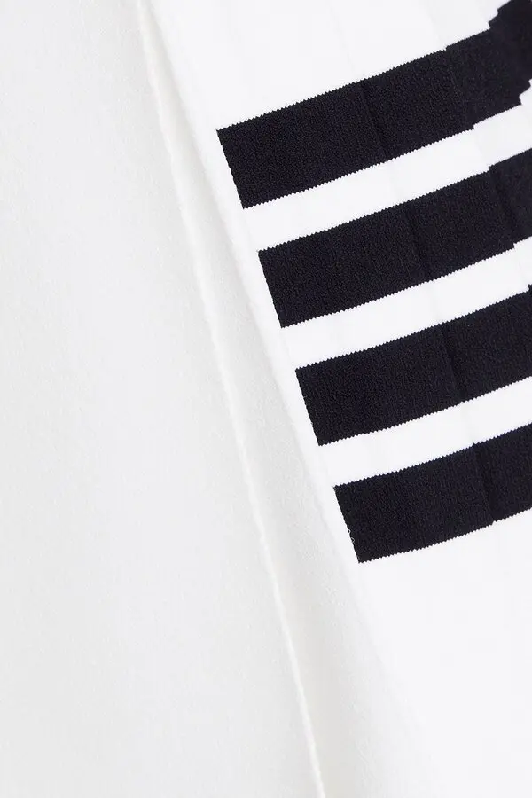 Thom Browne Wrap-effect Pleated Mini Skirt
