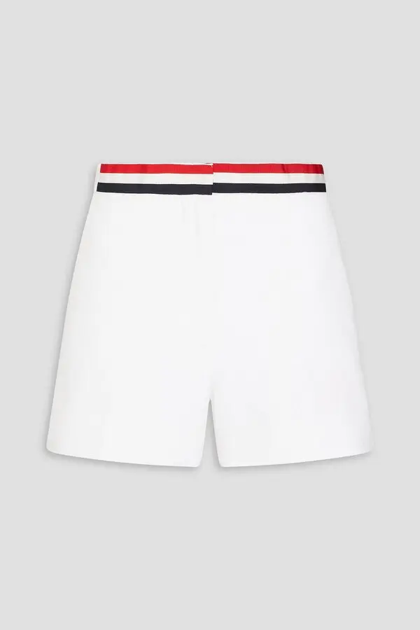 Thom Browne Bouclé Cotton-blend Shorts - White