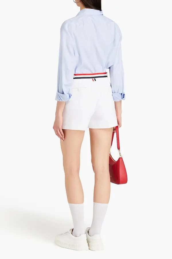 Thom Browne Bouclé Cotton-blend Shorts