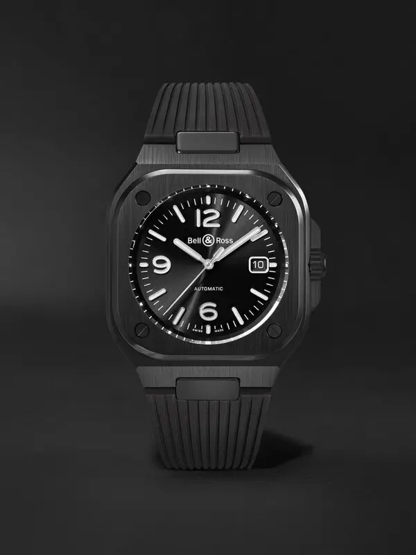 BELL & ROSS Br 05 Automatic 40mm Watch - Black