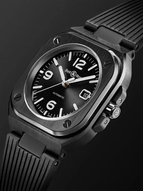 BELL & ROSS Br 05 Automatic 40mm Watch - Black