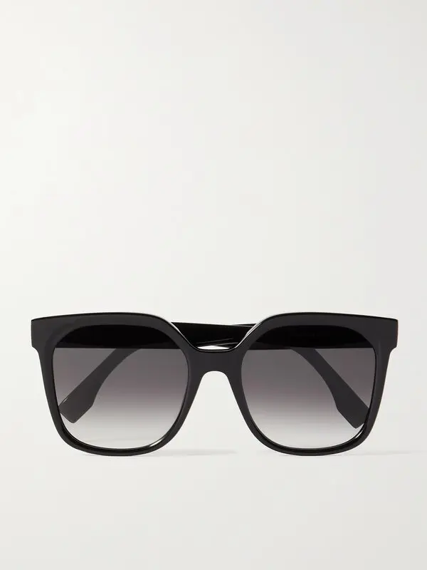 Fendi Oversized Square-frame Sunglasses - Black