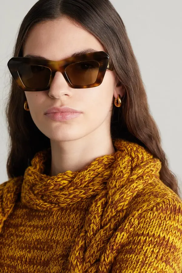 Loewe Cat-eye Sunglasses - Tortoiseshell