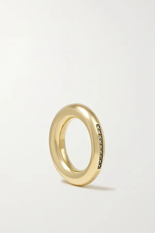 Lauren Rubinski 14-karat Diamond Ring