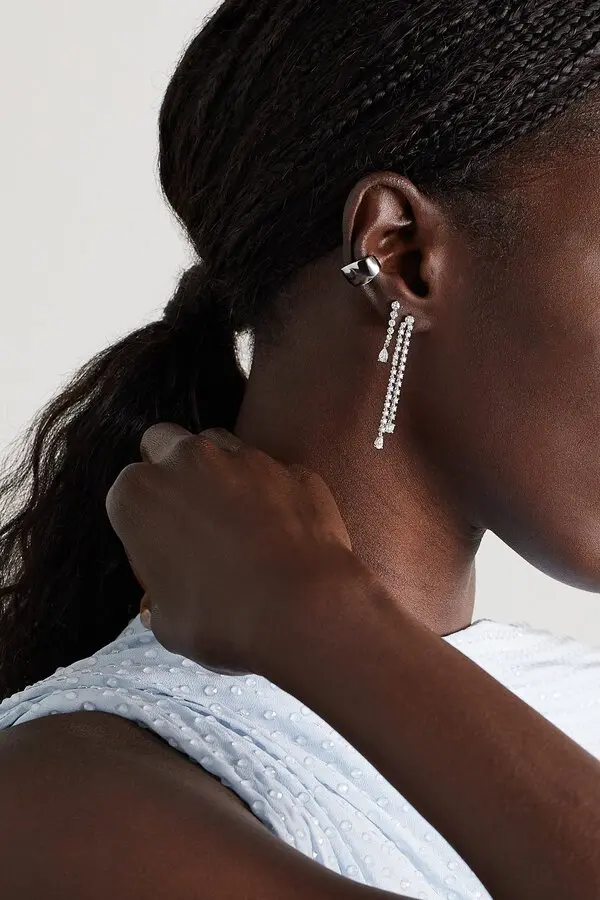 ANITA KO Diamond Dangle Earrings