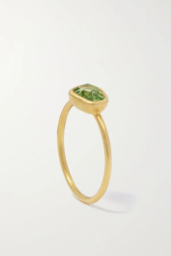 PIPPA SMALL 18-karat Gold Tourmaline Ring