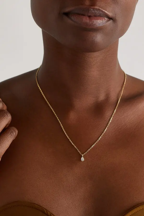 ANITA KO 18-karat Diamond Necklace