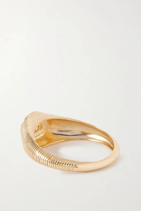 SYDNEY EVAN 14-karat Diamond Signet Ring