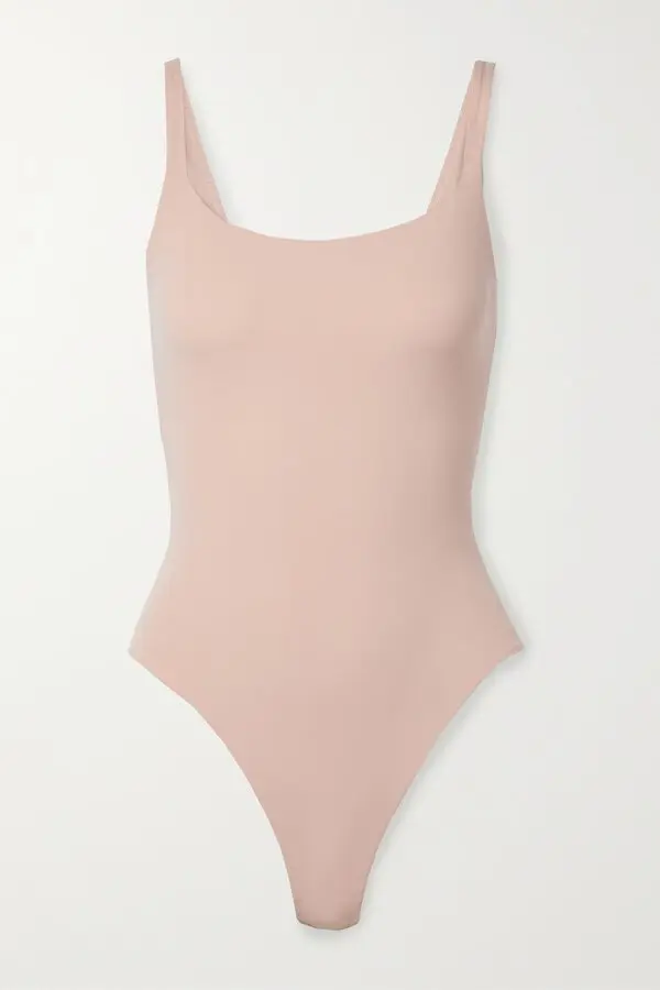 SKIMS Fits Everybody Square Neck Bodysuit - Neutrals