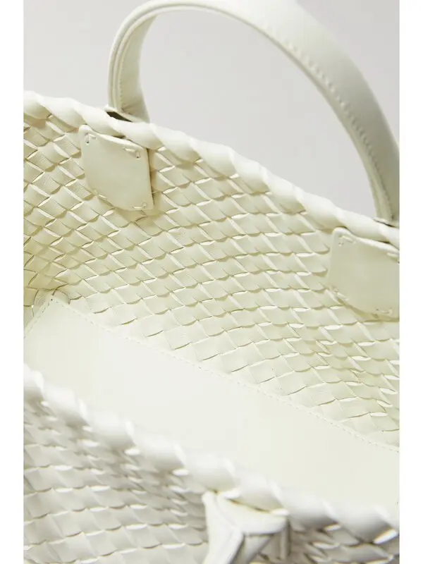 Bottega Veneta Cabat Mini Intrecciato Leather Tote