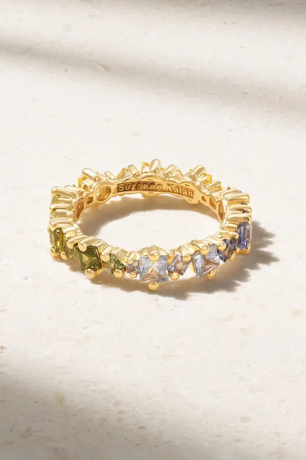SUZANNE KALAN 18-karat Sapphire Ring