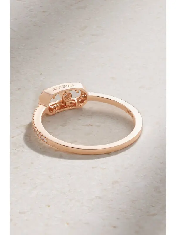 Messika Move Uno 18-karat Diamond Ring - Gold
