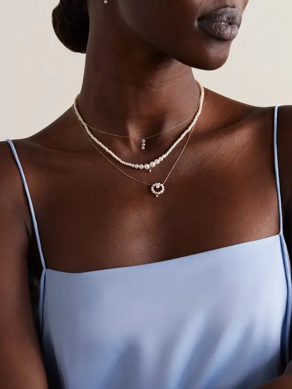 PERSEE Danaé Diamond Necklace