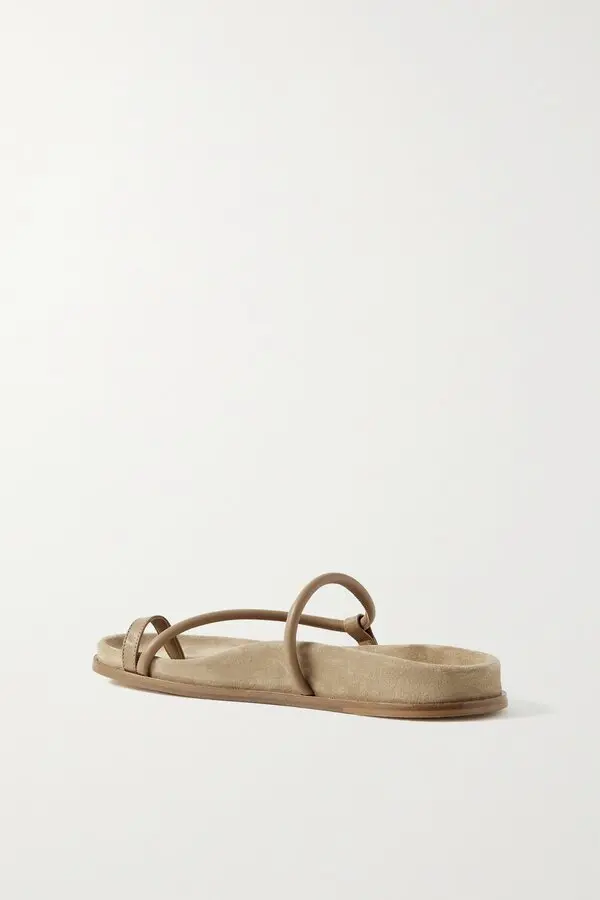 EMME PARSONS Bari Leather Sandals - Brown