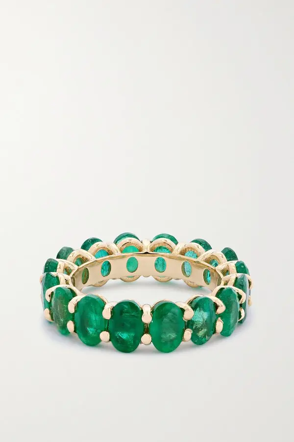 Shay 18-karat Emerald Ring