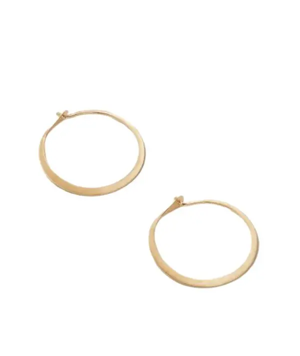 MELISSA JOY MANNING 14-karat Hoop Earrings - Gold