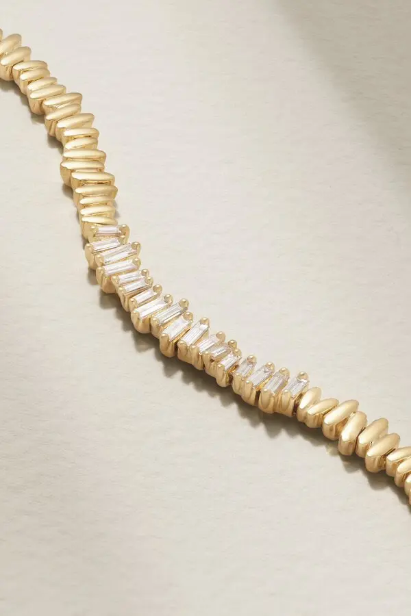 SUZANNE KALAN 18-karat Diamond Bracelet