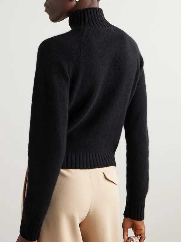 THE ELDER STATESMAN Cashmere Turtleneck Sweater
