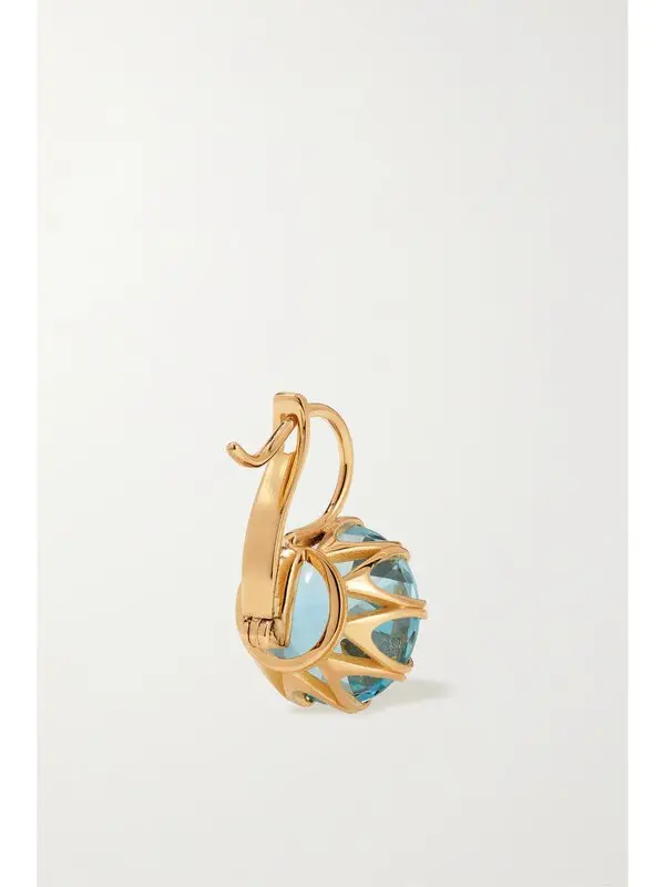 Ileana Makri Crown Topaz & 18-karat Earrings