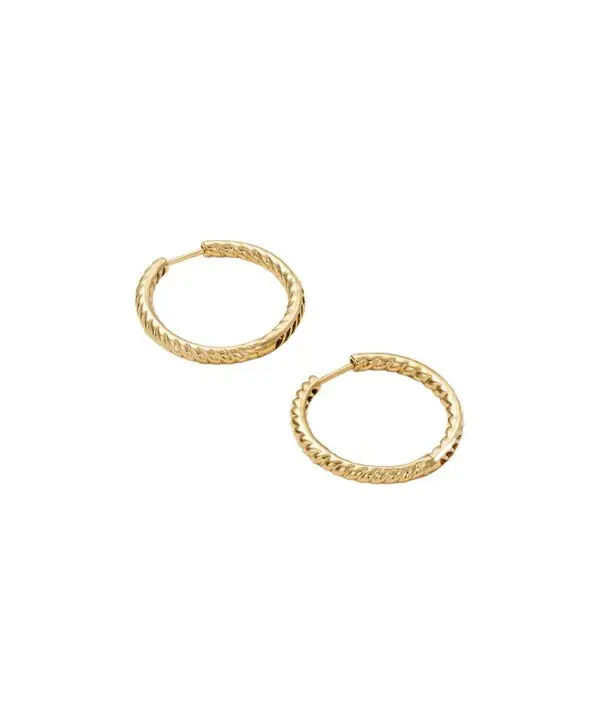 ANITA KO Zoe 18-karat Hoop Earrings - Gold