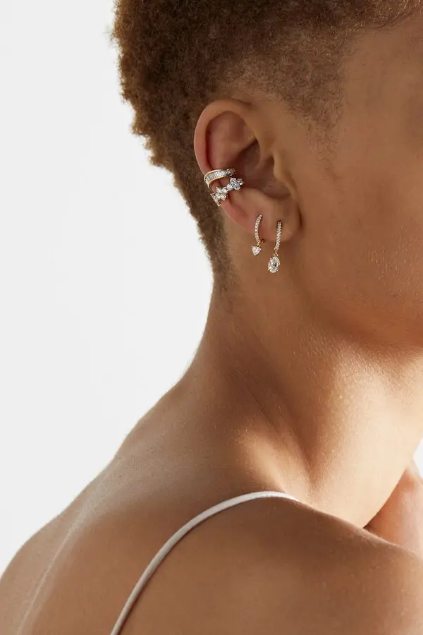 ANITA KO 18-karat Diamond Single Earring