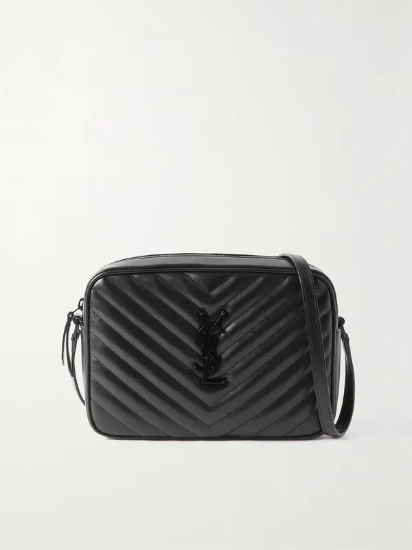 Saint Laurent Loulou Medium Matelassé Leather Shoulder Bag