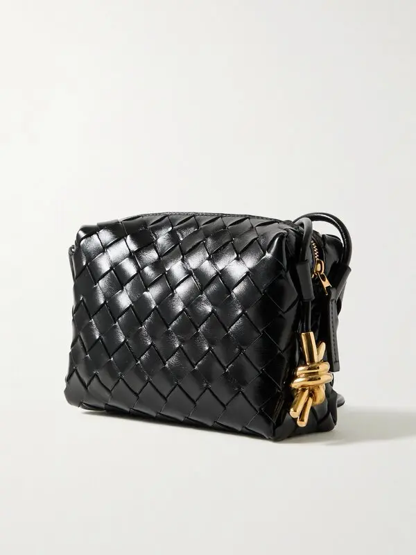 Bottega Veneta Loop Mini Intrecciato Leather Bag